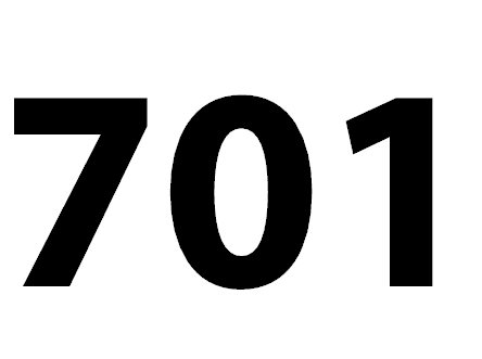 Zahl 701